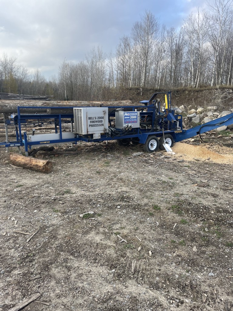 2018 Bell’s 2000B Firewood Processor & 24' Conveyor - ForestryLink