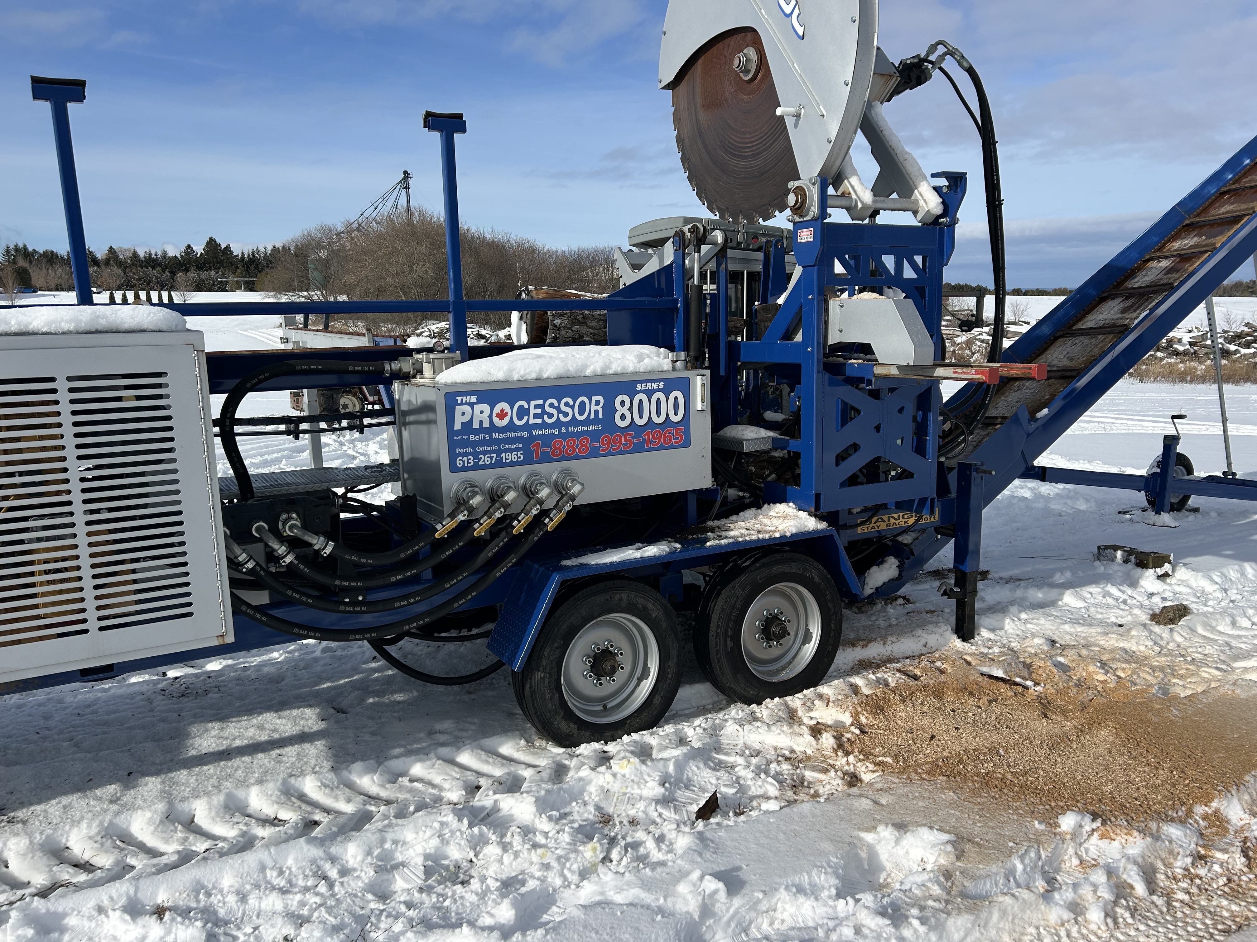 2018 Bell’s 8000C Processor & 32’ Conveyor - ForestryLink